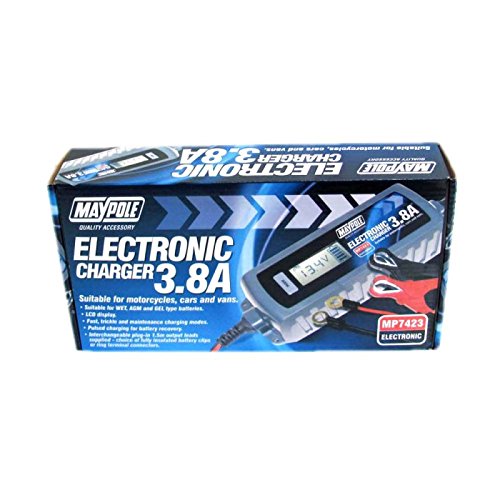 Maypole Auto Electronic Charger 3.8A 12v MP7423: Amazon.co.uk: Car ...