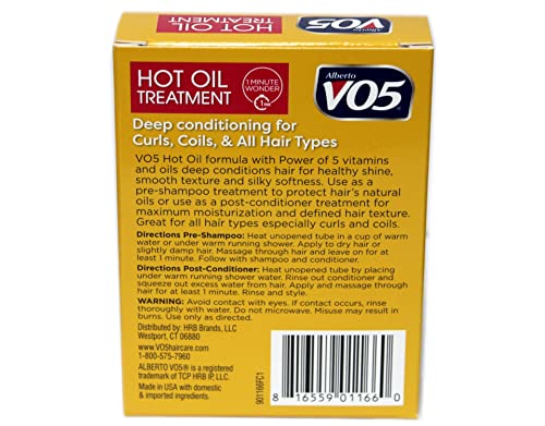 V05 Moisturizing Hot Oil, 2 tubes, 0.5 oz | Pricepulse