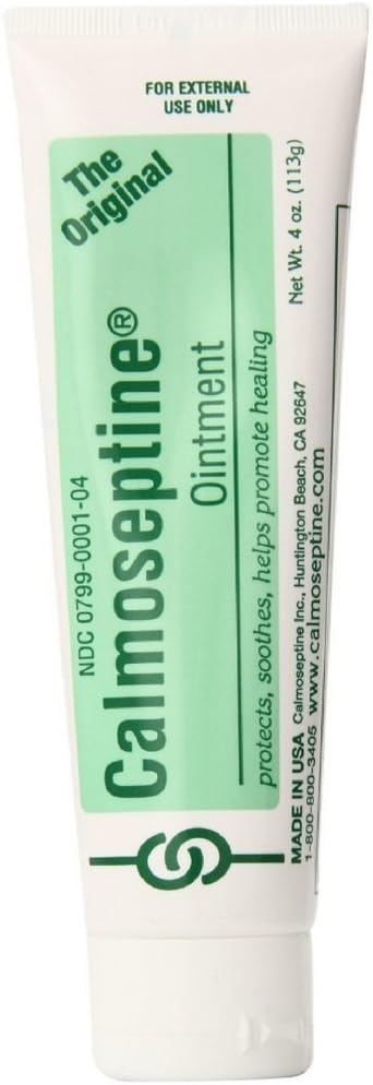 Amazon.com: Calmoseptine Ointment 4 oz (Pack of 9): Health & Personal Care