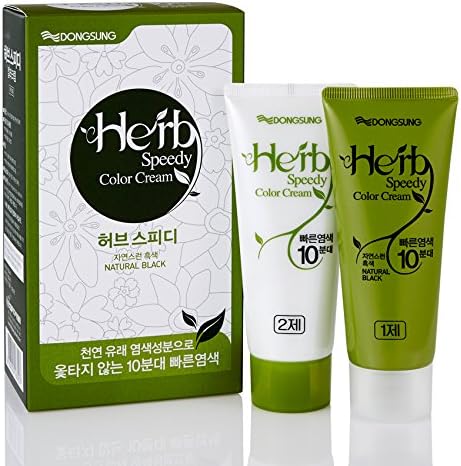 Herb Speedy PPD Free Hair Dye, Ammonia Free Hair Colour Natural Black ...