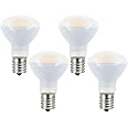 Greeogin 4 Pack R14 LED Bulb 4W E17 Base Mini Reflector Floodlight ...