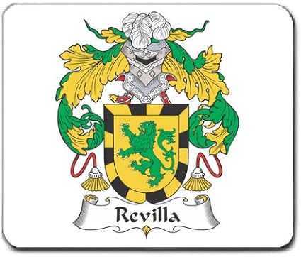 Amazon.com : Revilla Family Crest Coat of Arms Mouse Pad : Office Products