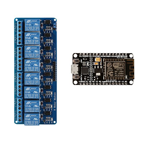 SainSmart 8-Channel Relay NodeMCU LUA WiFi Module IOT Starter - Want It All