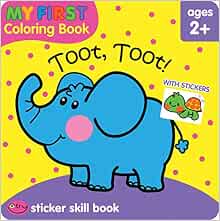 Toot Toot! (My First Coloring Book): Flintas Publishing, School Zone ...
