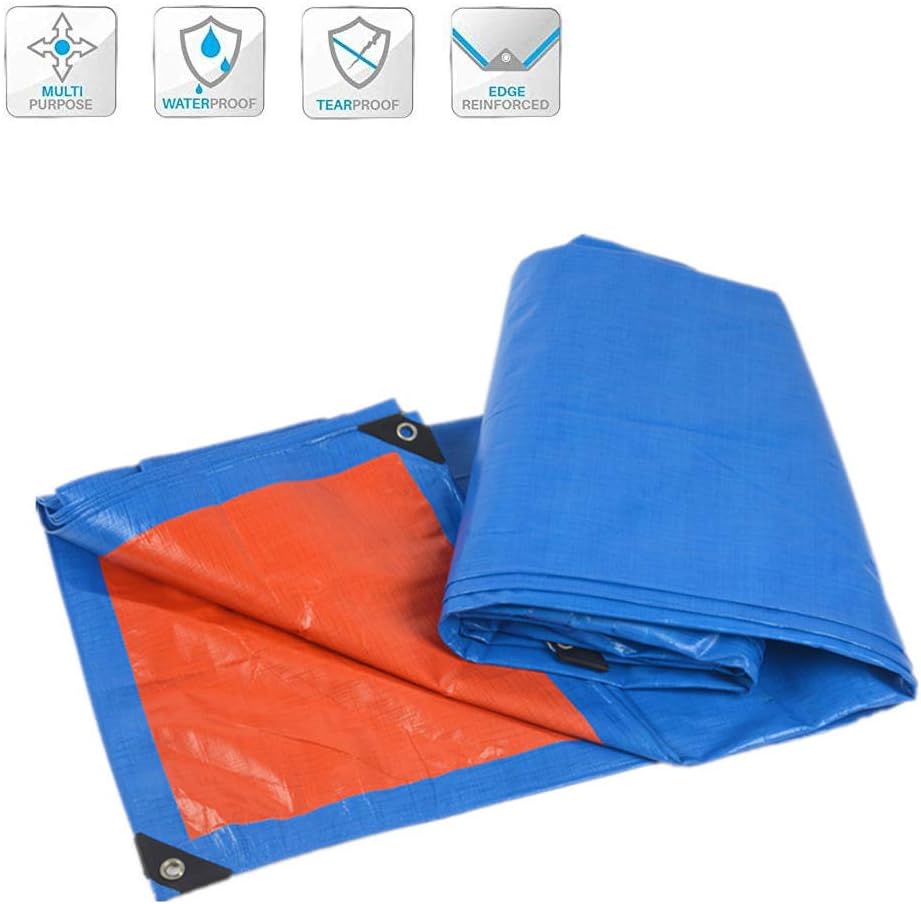 Tarpaulin Strengthened Waterproof Heavy Duty - with Eyelets Tarp Sheet ...