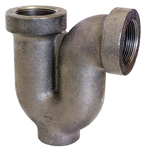 Anvil International 0303959100 G752 Galvanized Cast Iron P-Trap W/CO ...
