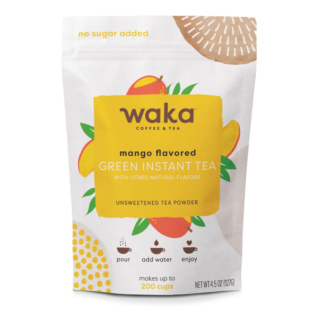 Mua Waka Premium Instant Tea — Mango Flavored Concentrated Green Tea ...