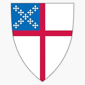 Amazon.com: episcopal flag Sticker Vinyl Bumper Sticker Decal ...