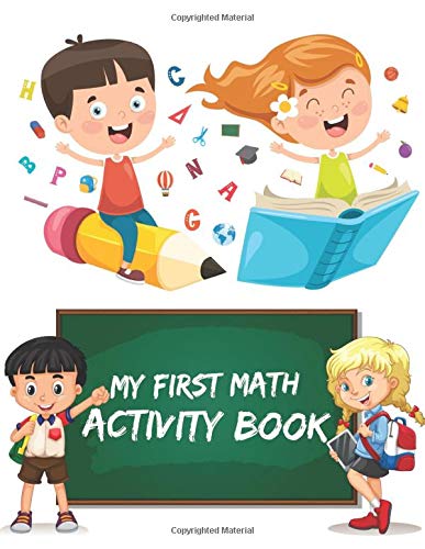 My First Math activity Book: Ages 2-4, Math Activity Book, Number ...