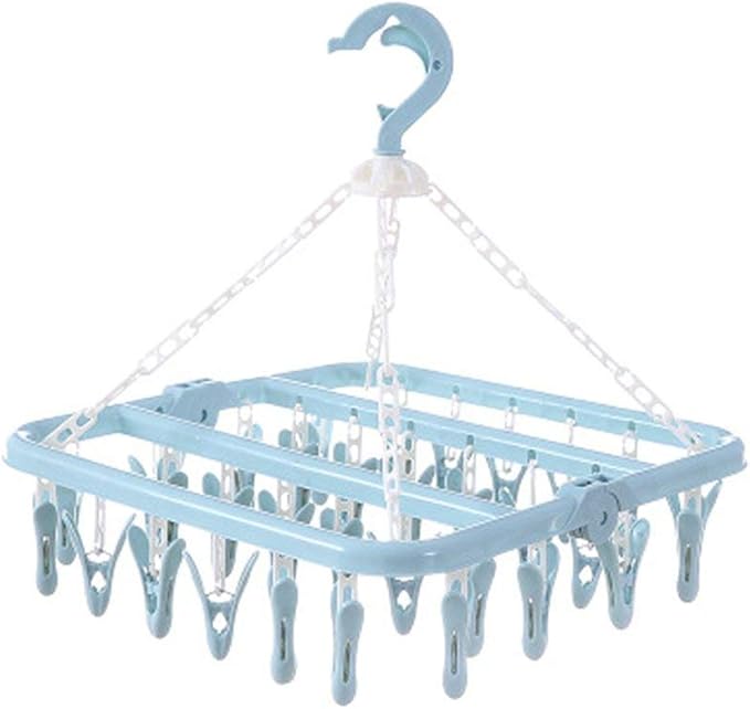 WPCASE Perchas Bebe Perchas Bebes Perchero de Secado Plegable ...