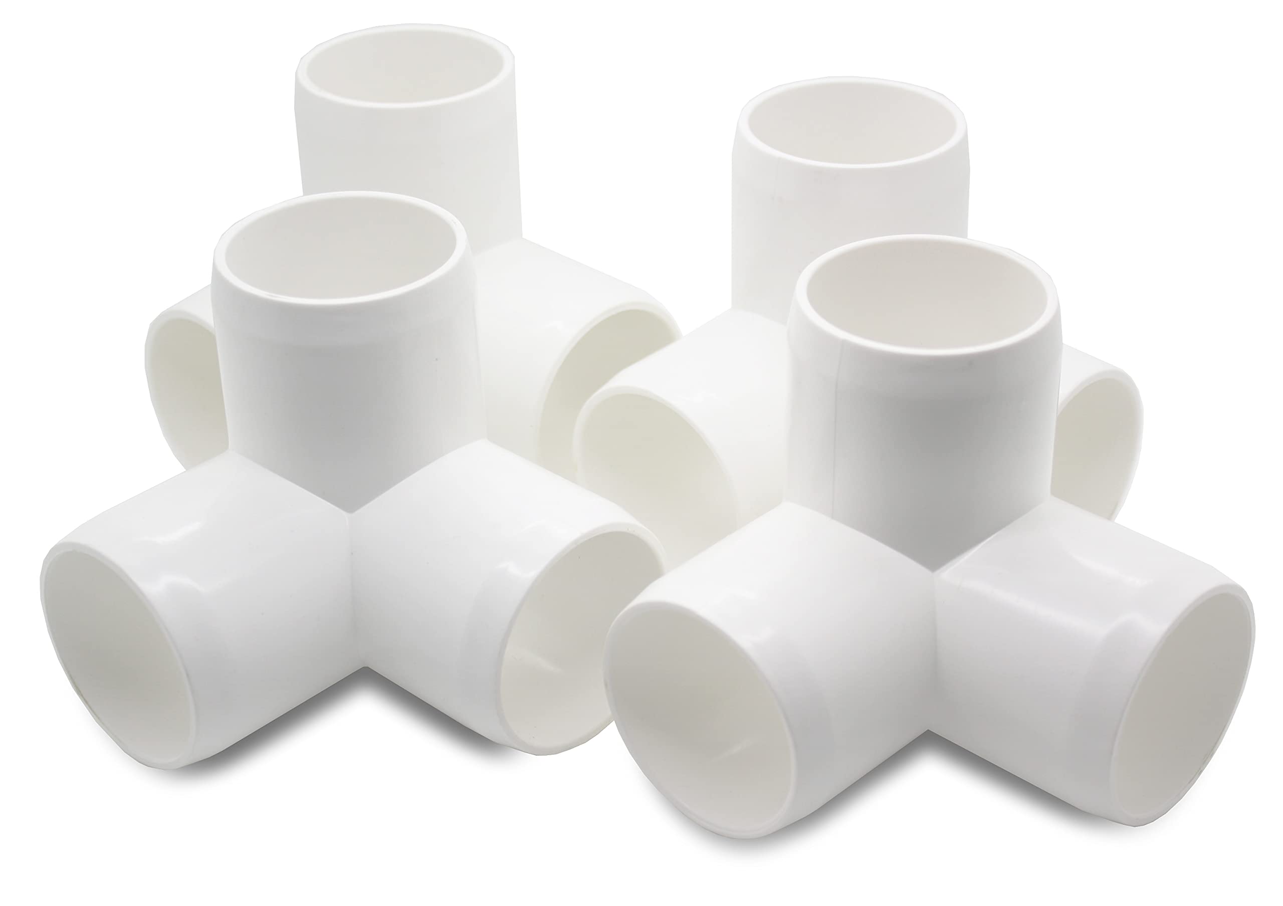 Mua 1CAMO 3-Way Tee PVC Fittings for 1 Inch PVC Pipe, SCH 40, White - 1 ...