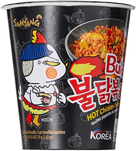 Samyang Buldak Hot Chicken Flavor Ramen Original Instant Noodles Cup 70 ...