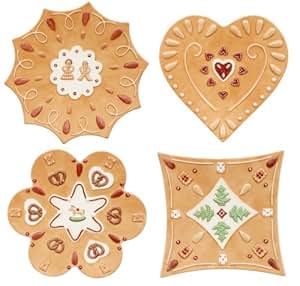 Amazon.com | Villeroy & Boch Ginger Fancy Assorted Mini Gingerbread ...