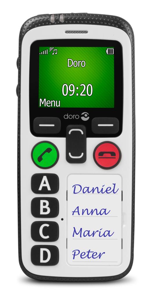 Doro Secure 580IUP GSM Mobiltelefon schwarz-weiß: Amazon.de: Elektronik ...