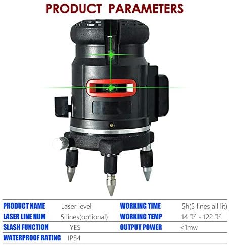 Self Leveling Laser Level Green Beam 5 Lines 6 Points Laser Level ...