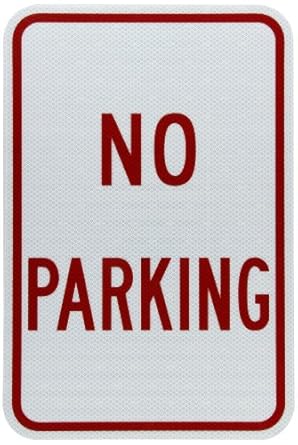 Tapco R8-3A Engineer Grade Prismatic Rectangular Standard Traffic Sign ...