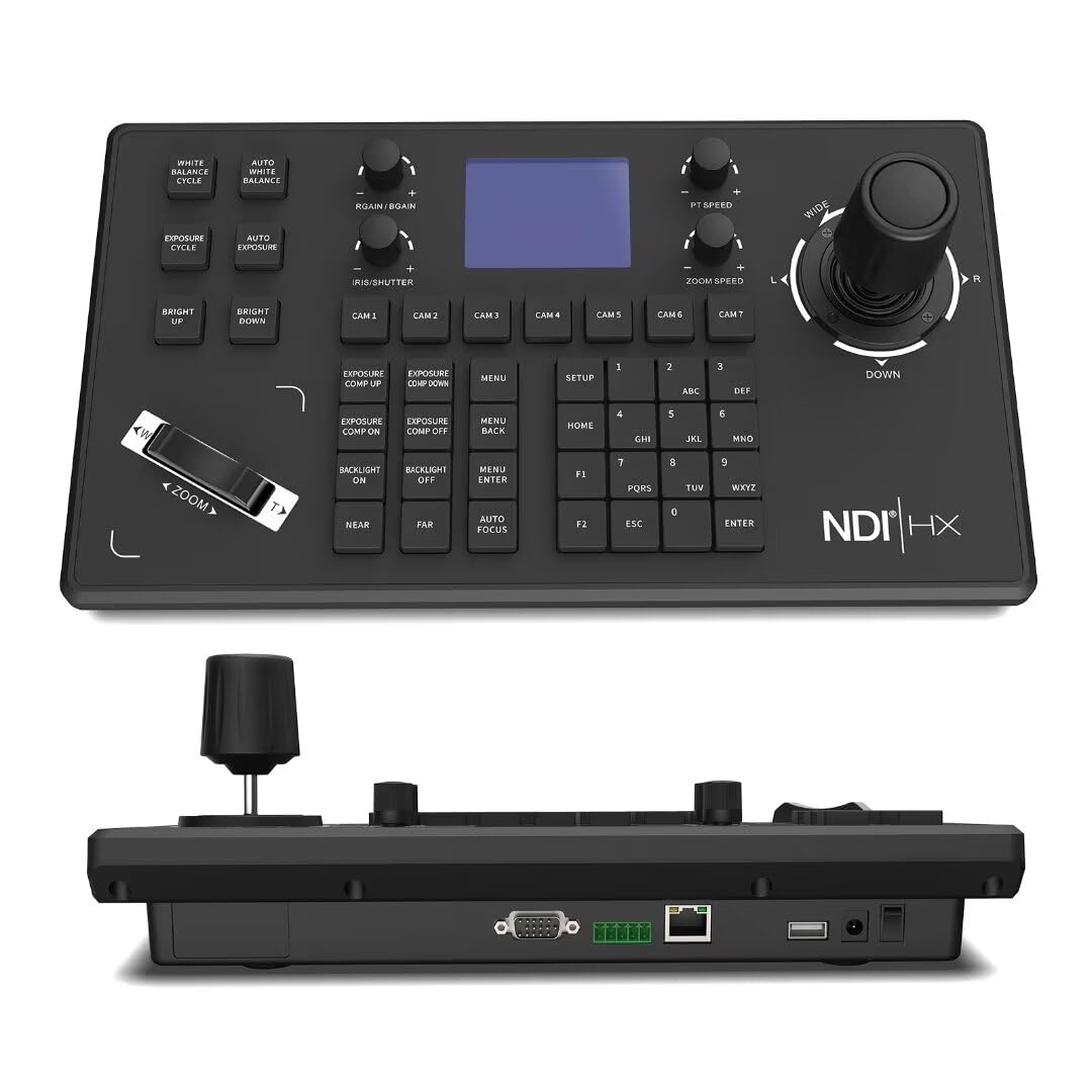 Mua NDI PTZ Controller PTZ Camera Joystick Controller, PoE Network 4D PTZ Keyboard VISCA PELCO D ...