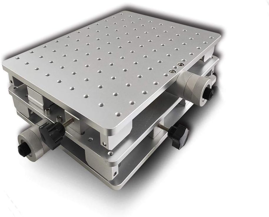 Amazon.com: 2 Axis 2D Workbench Manual Linear Stage XY Table 2-Axis ...