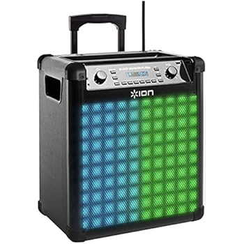Amazon.com: ION Audio Block Party Live 50 Watt Portable Bluetooth ...