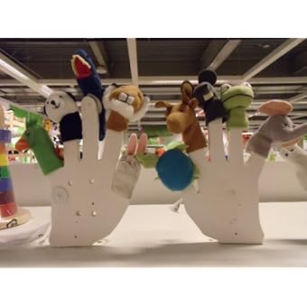 IKEA Titta Djur 10 pc Animal Finger Puppet Set - Epic Kids Toys