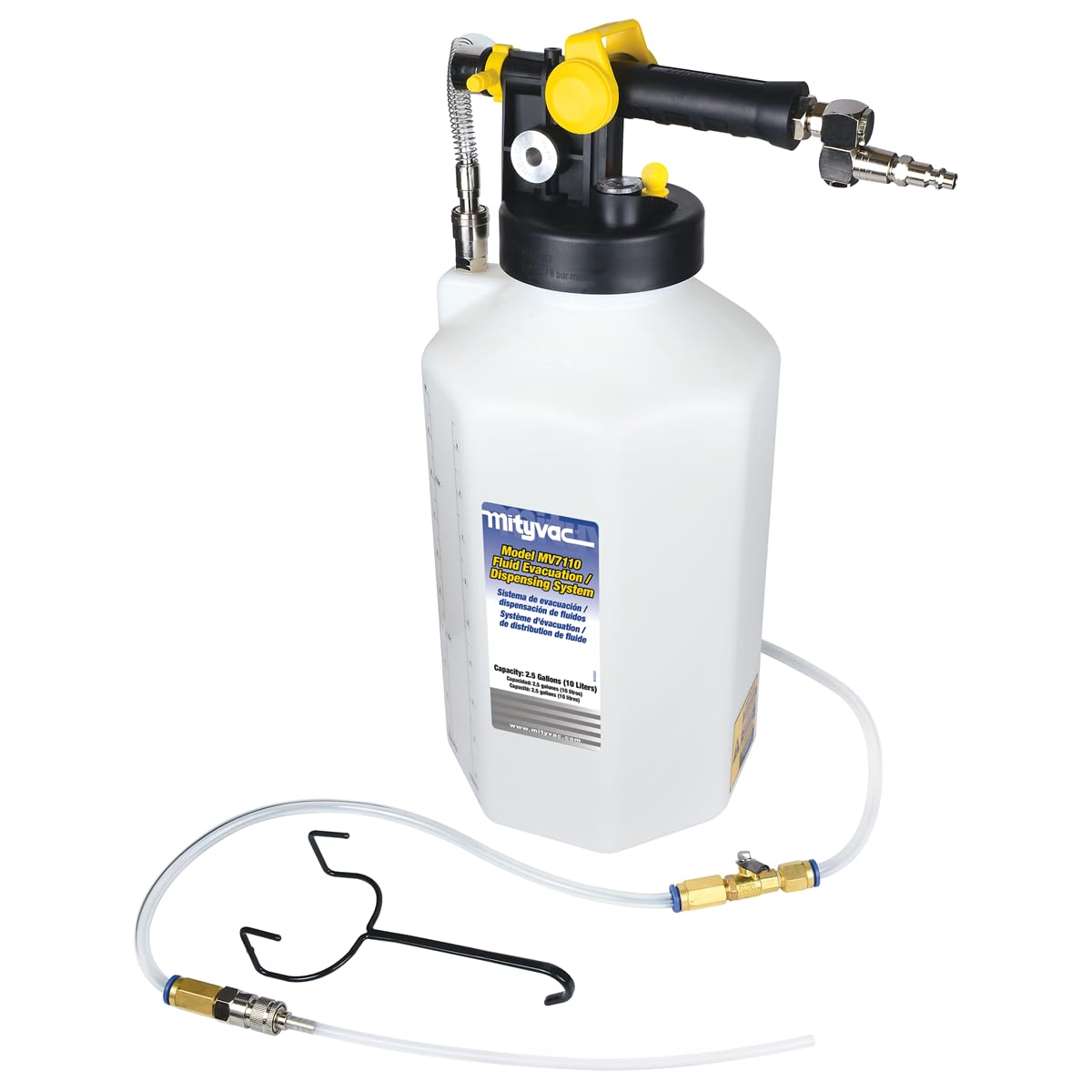 Mityvac MV7110 Fluid Extractor Dispenser for Evacuating, Topping-Off ...