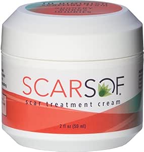Amazon.com : ScarSof Scar Softening Cream - 2 oz : Scar Reducing ...