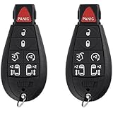 Amazon.com: WSDOW 7 Button Key Fob Compatible for 2008-2015 Chrysler ...