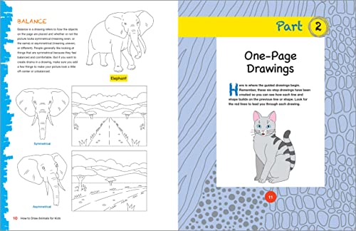 How to Draw Animals for Kids: A Step by Step Guide -- Ages 6–9 (Drawing ...