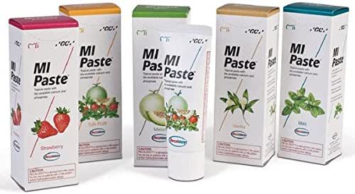 GC MI Paste 5 Flavor Pack aka Tooth Mousse 40g each Recaldent: Amazon ...