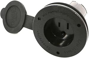 Amazon.com: Battery Tender AC Power Port: Black Marine Plug Power Port ...