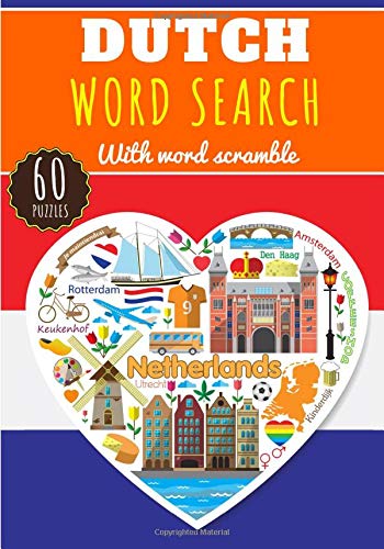 Dutch Word Search: Challenging Puzzle Brain book For Adults, Kids ...