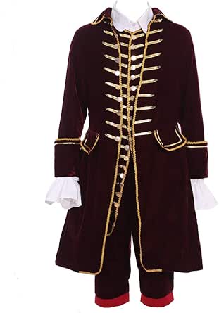 America Historical Alexander Hamilton Costume Outfit for Men 18th ...
