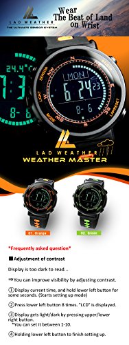 Купить Lad Weather Swiss Sensor Running Chronograph Outdoor Digital ...