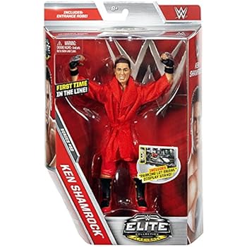 Amazon.com: WWE Elite Collection Ken Shamrock Action Figure: Toys & Games