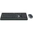 Amazon.com: Logitech MK540 Advanced Wireless Keyboard with M185 Mouse ...