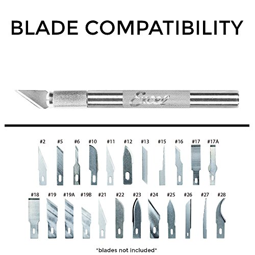 Excel Blades K2 Hobby Knife With Safety Cap, American Made Medium Duty ...