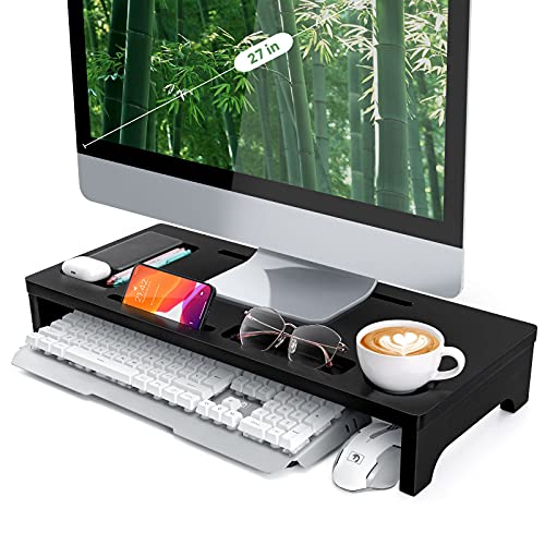 Large Monitor Riser for 27''-32'' Computer Screens, Monitor Stand with ...