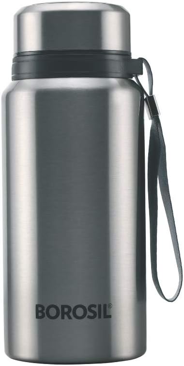 Buy Borosil - Stainless Steel Hydra Natural - Vacuum Insulated Flask ...
