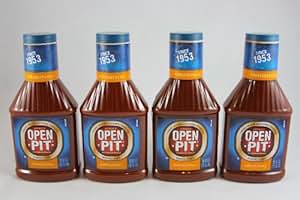 Amazon.com : Open Pit Original BBQ Sauce, 18-Ounce (Pack of 4 ...