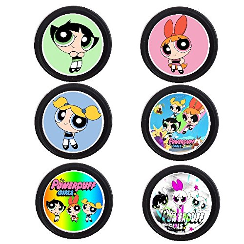 Buy 12 POWERPUFF GIRLS birthday party cupcake topper power puff by kids ...