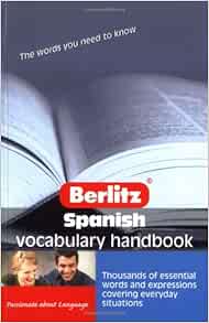 Amazon.com: Spanish Vocabulary Handbook (Handbooks) (9789812466952 ...