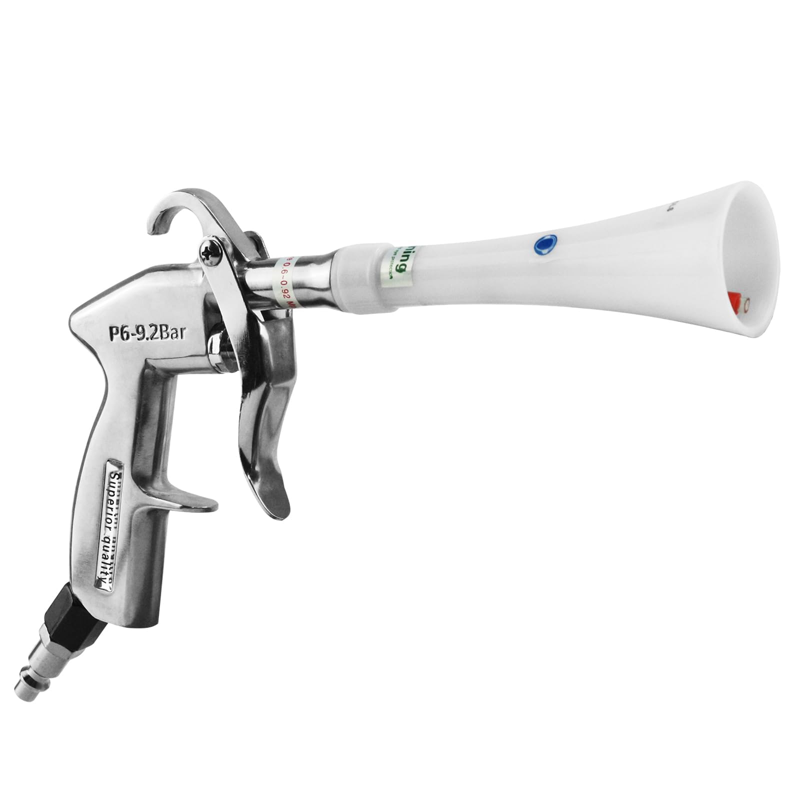 GOCCIDA Tornado Dry Cleaning Gun with Brass Adjustable Air Flow Nozzle ...