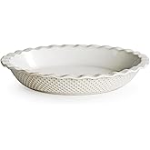 Amazon.com: Coloch 2 Pack Ceramic Pie Plate for Baking with Fluted Rim ...