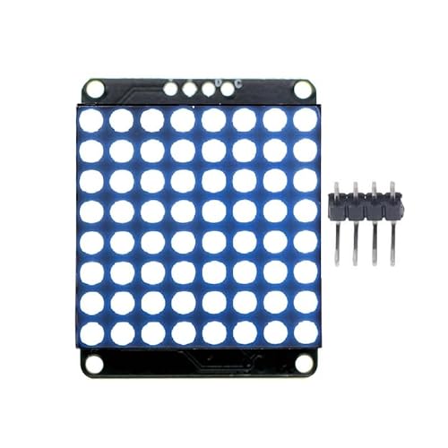 HT16K33 Dot Matrix Module, 8x8 Dot LED Matrix Display Module DC 3.0V-5 ...