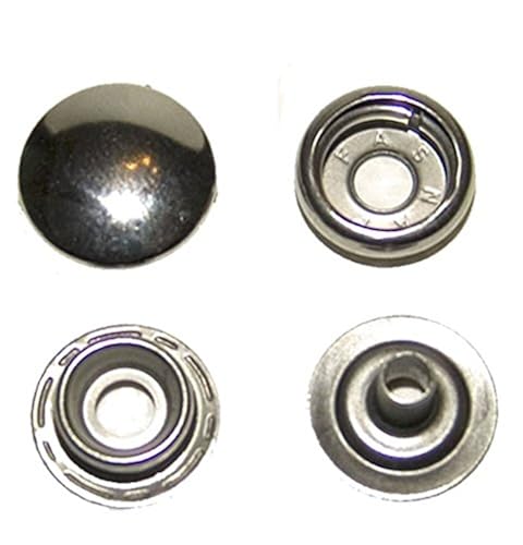 Stainless Steel Snap Set, Marine Grade, 80 Piece in Kuwait | Whizz Snaps