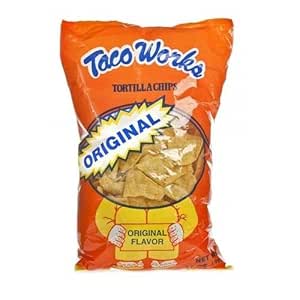 Amazon.com: Taco Works Tortilla Chips Original Flavor (5 Pounds of ...