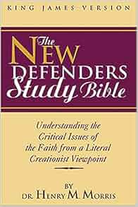 KJV New Defenders Study Bible: Henry Morris: 9780529121639: Amazon.com ...