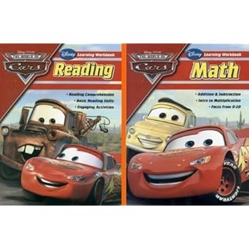 Amazon.com: Disney Pixar Cars Math Learning Workbook: Disney: Toys & Games