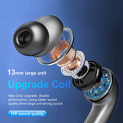 Wireless Earbuds，BLZK TWS-78 [Upgraded Comfort] Immersive Bass Sound in ...