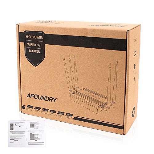 AFOUNDRY Advanced Wireless Dual Band Gigabit Router AC, Fastest High ...